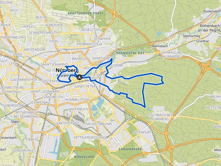 Mammutmarsch Nürnberg 2024 30km | Wanderung | Komoot